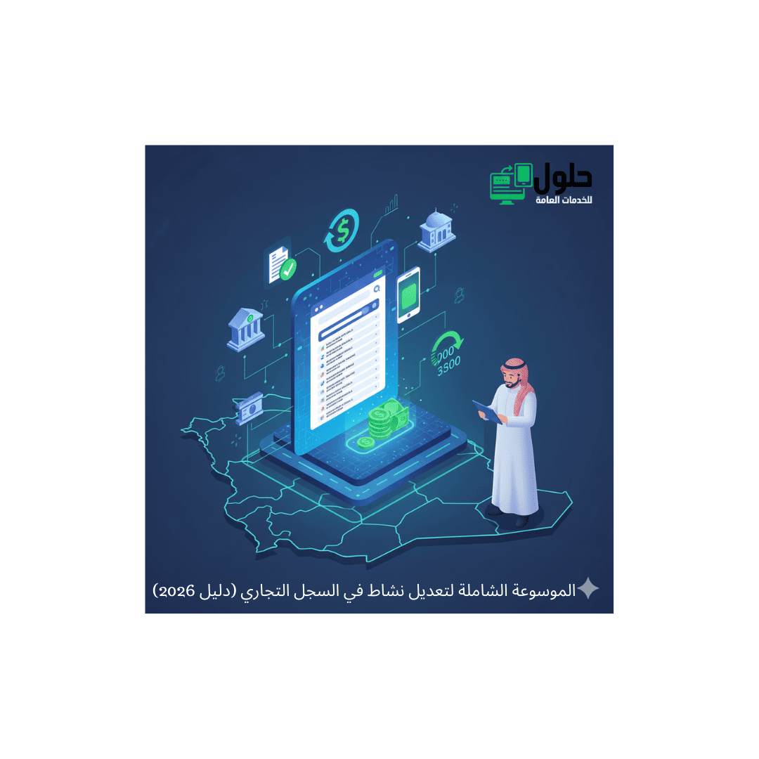 الموسوعة الشاملة لتعديل نشاط في السجل التجاري (دليل 2026) - حلول ...
