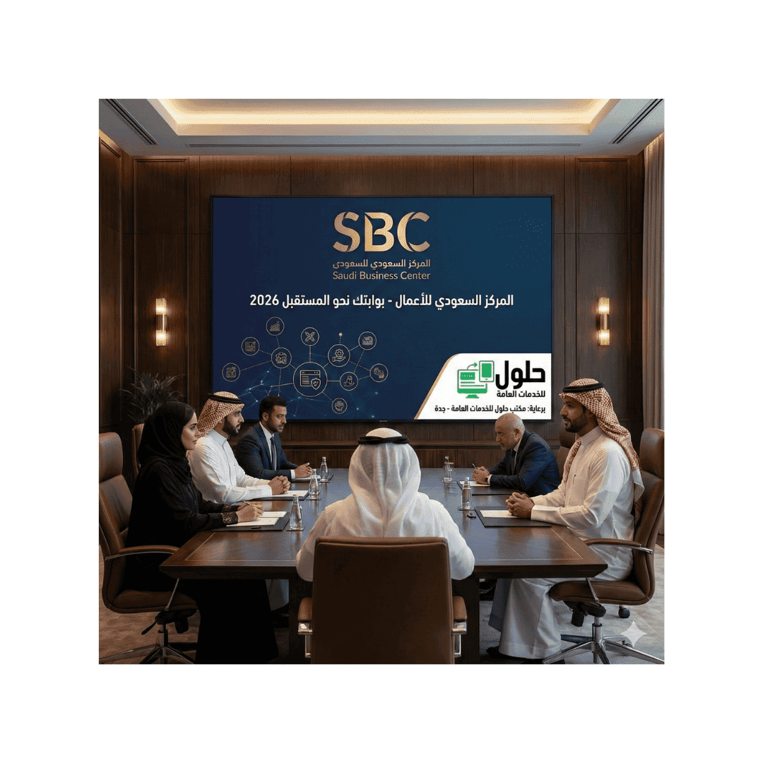 المركز السعودي للأعمال بوابتك نحو المستقبل 2026 - حلول للخدمات العامة